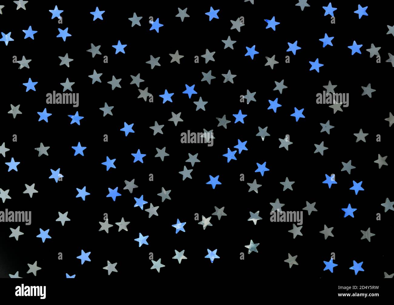 Black And Blue Stars