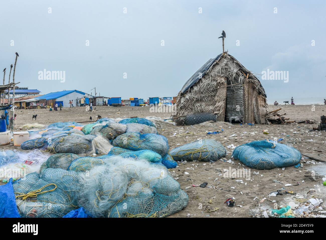 VELANKANNI, INDIA People praying at Basilica Our Lady of Good Health ...