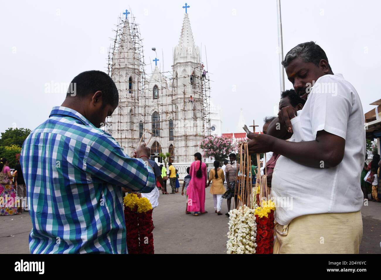 Shrine of our lady of velankanni hi-res stock photography and images ...