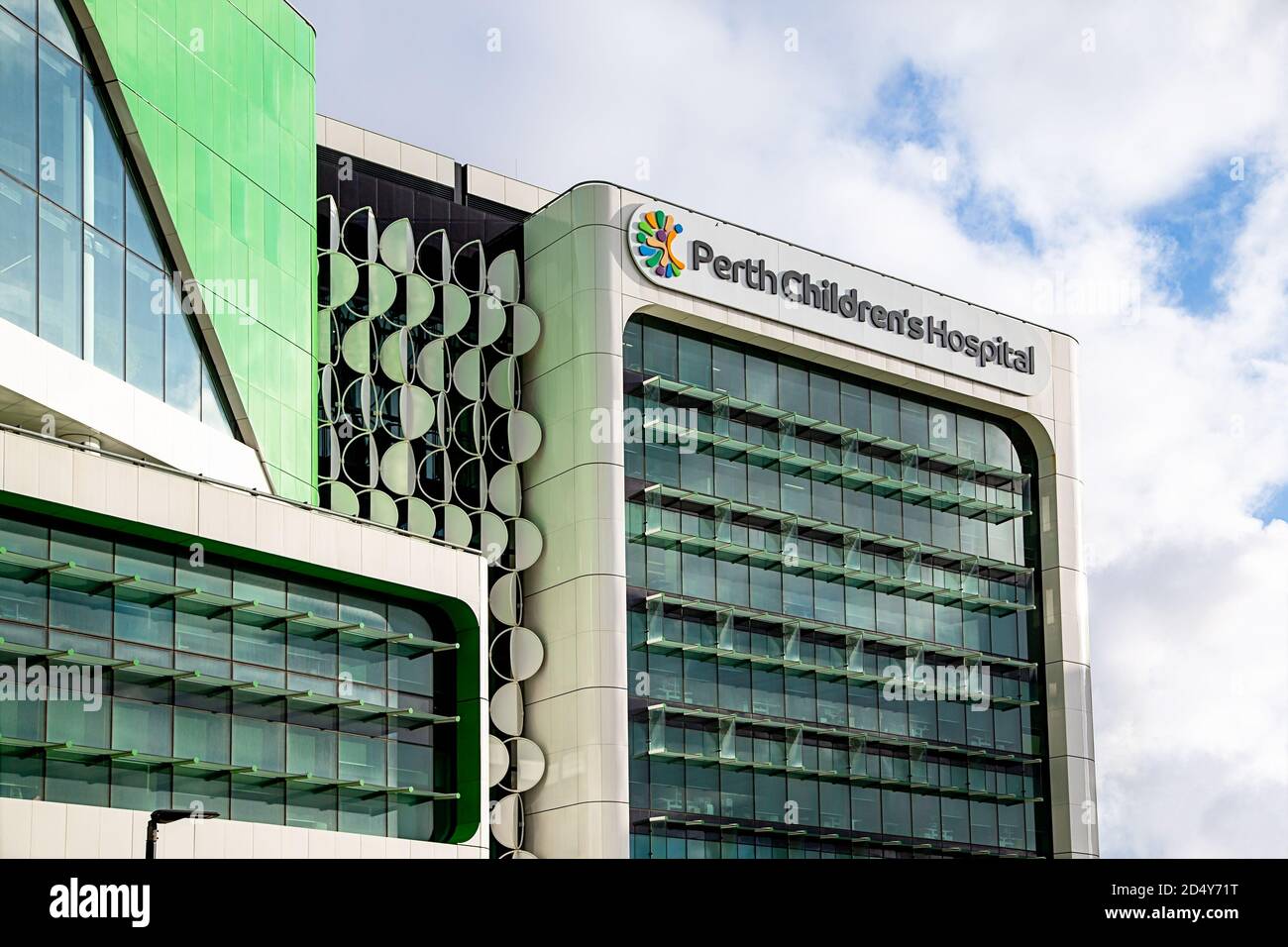 Perth, Australia - August 23rd 2020: Perth's Children's Hospital and ...