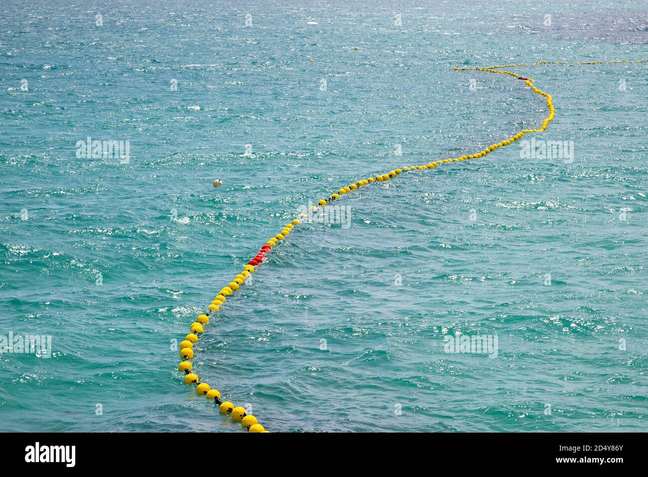 Shark net at Cottesloe beach in Western Australia Stock Photo - Alamy