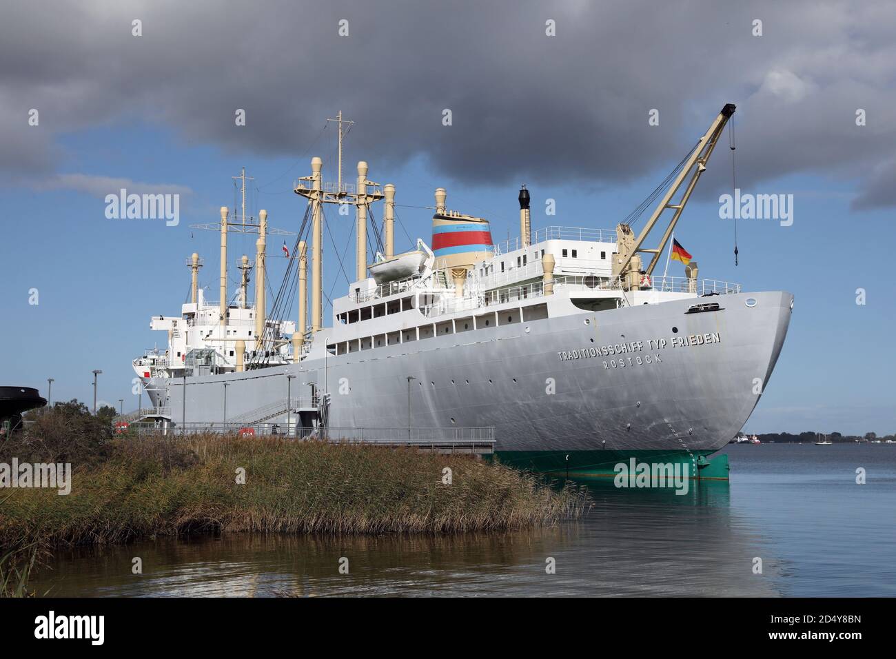 Traditional ship type frieden rostock hi-res stock photography and ...