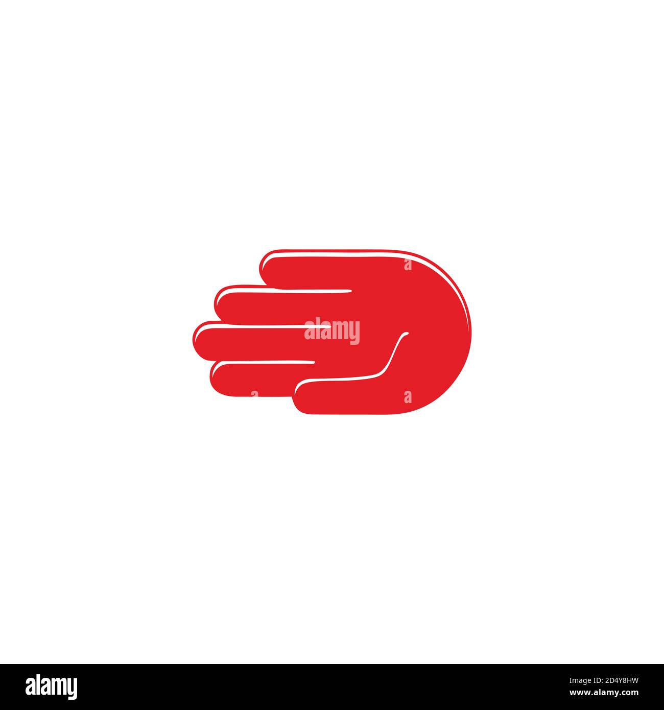 abstract letter d geometric swoosh fast design symbol logo vector Stock ...