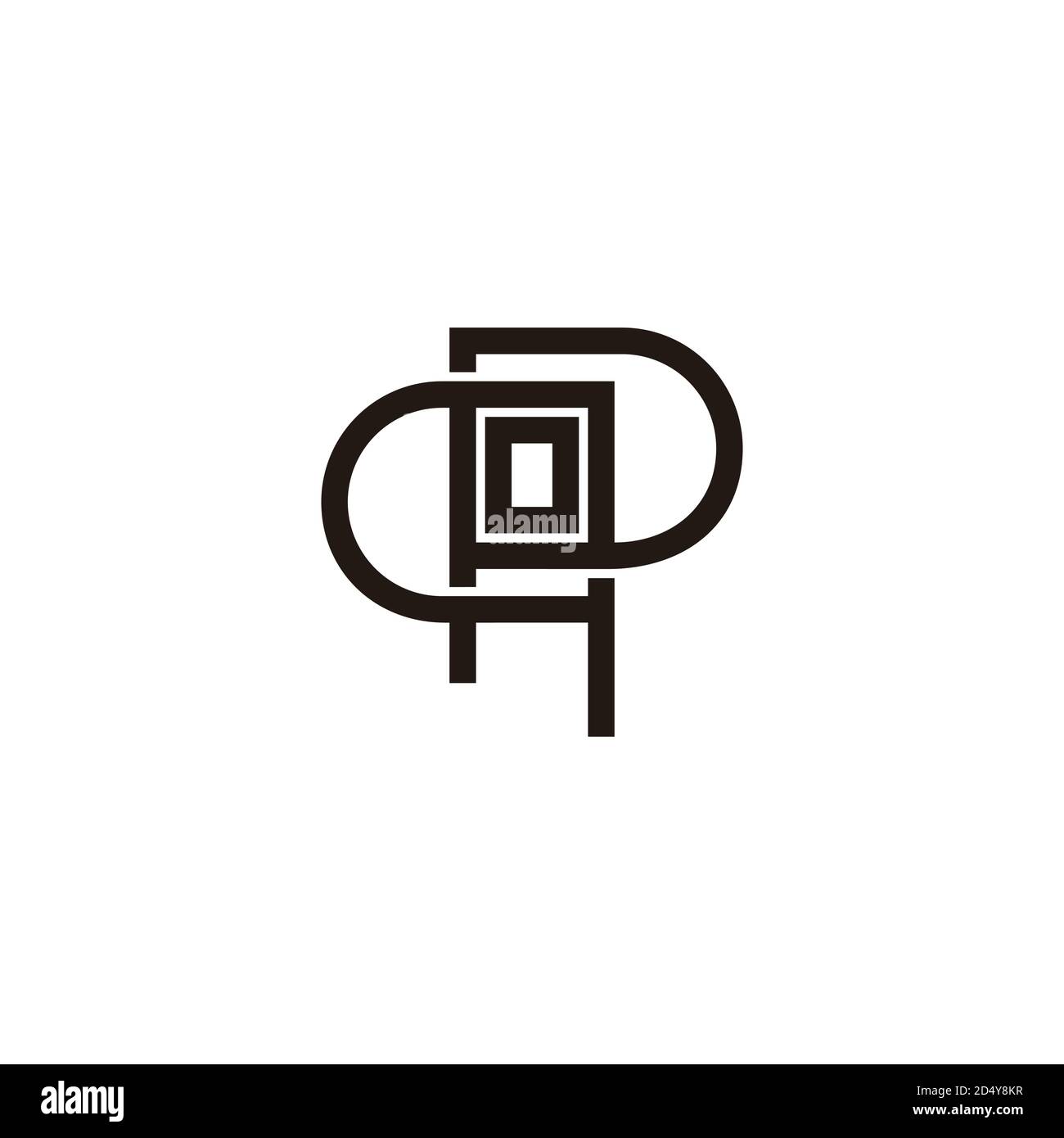 Double line letters hi-res stock photography and images - Alamy