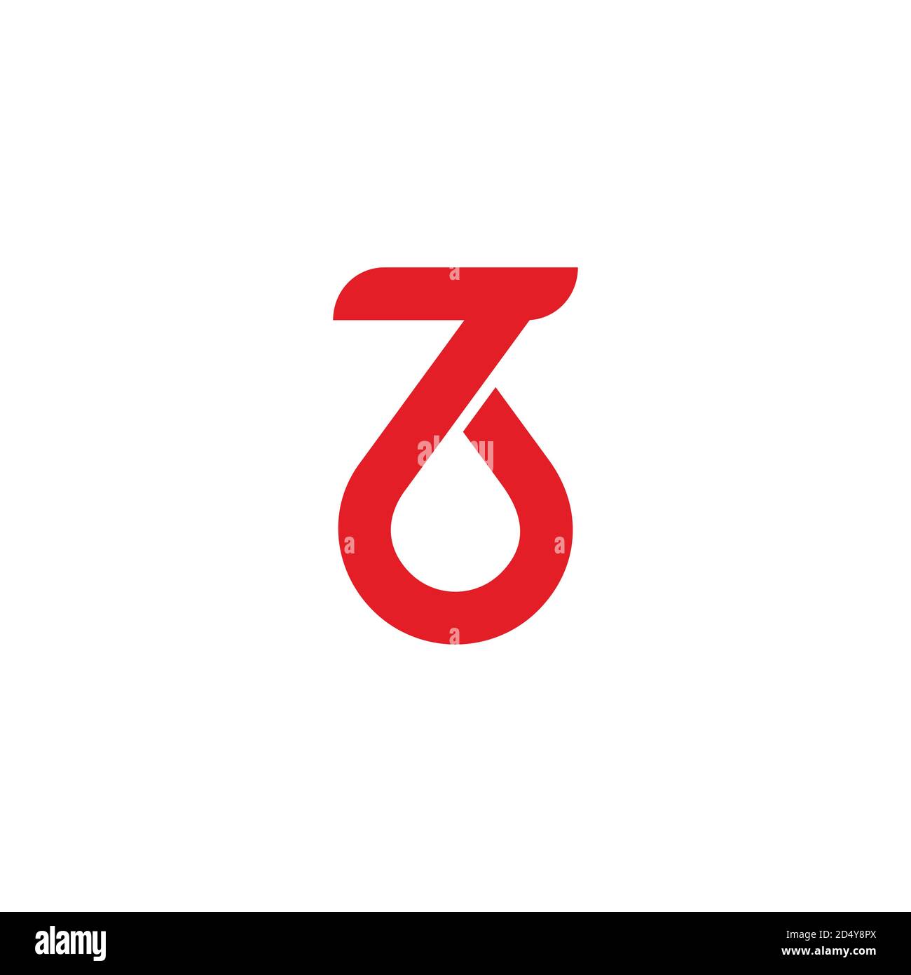 number 76 simple geometric logo vector Stock Vector Image & Art - Alamy