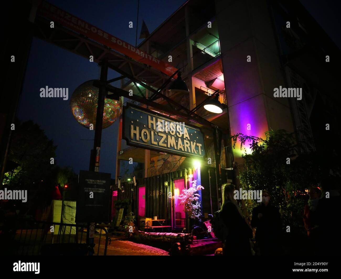 Berlin, Germany. 08th Oct, 2020. The entrance from Holzmarkt 25 in ...