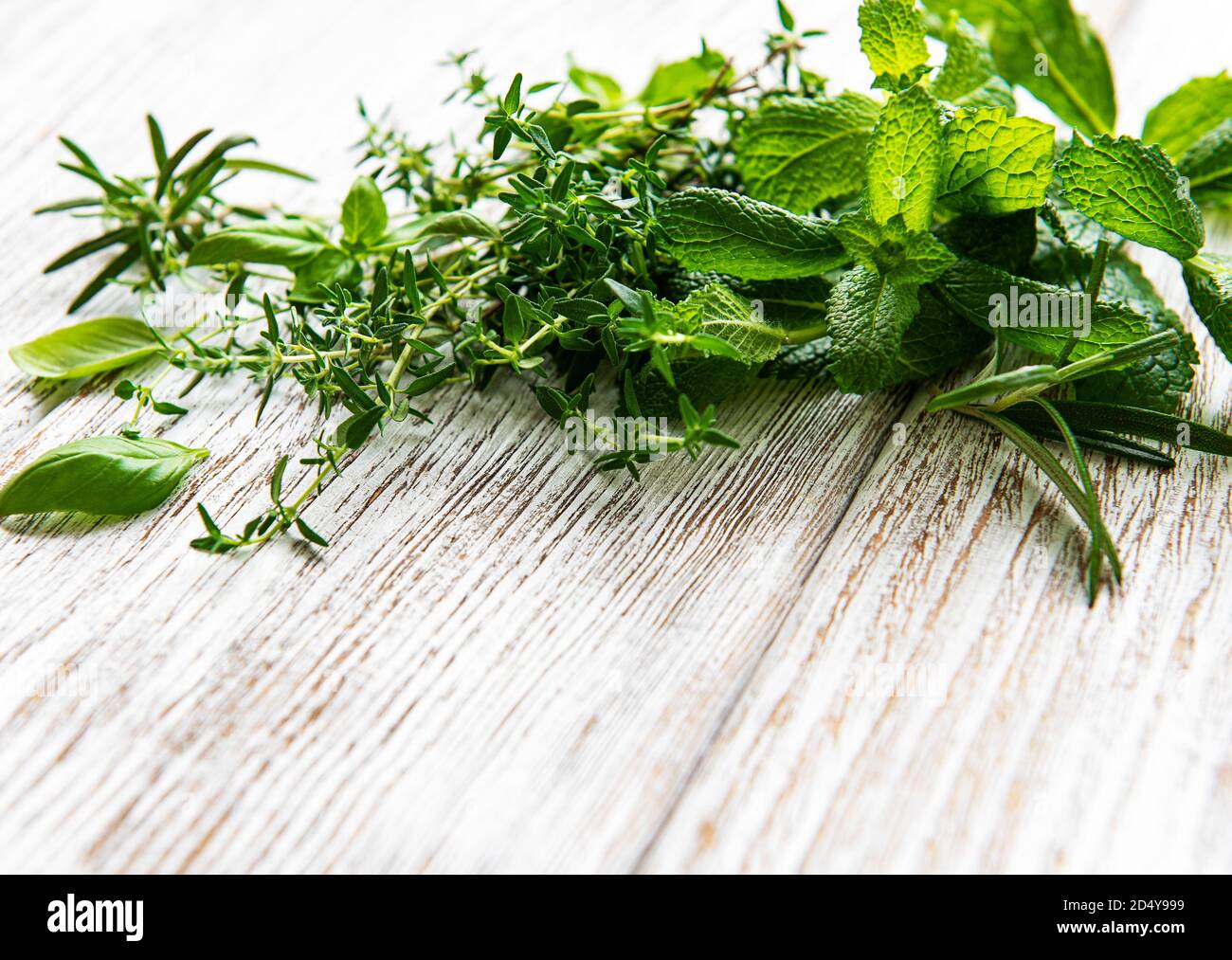 Fresh herbs cut in hi-res stock photography and images - Alamy