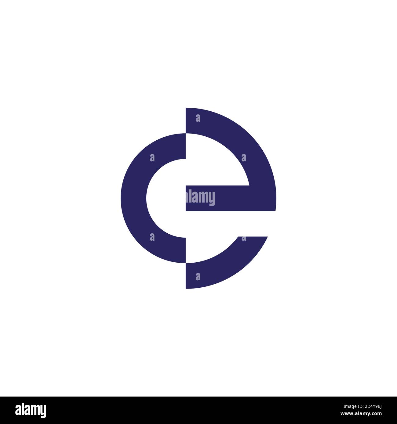 Ec logo vector vectors Stock Vector Images - Alamy