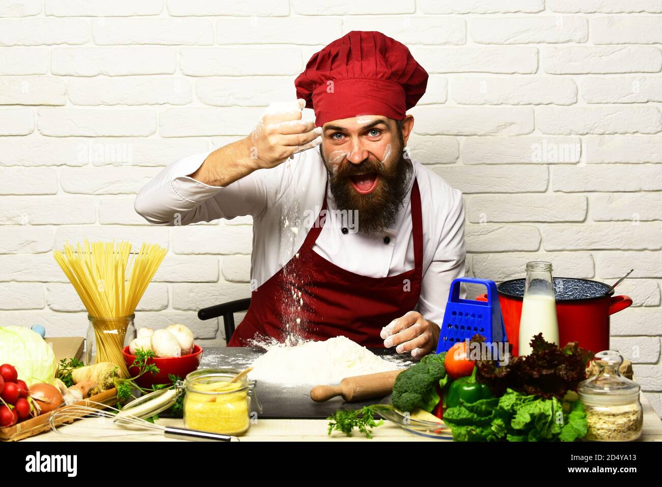 Funny pasta man hi-res stock photography and images - Alamy