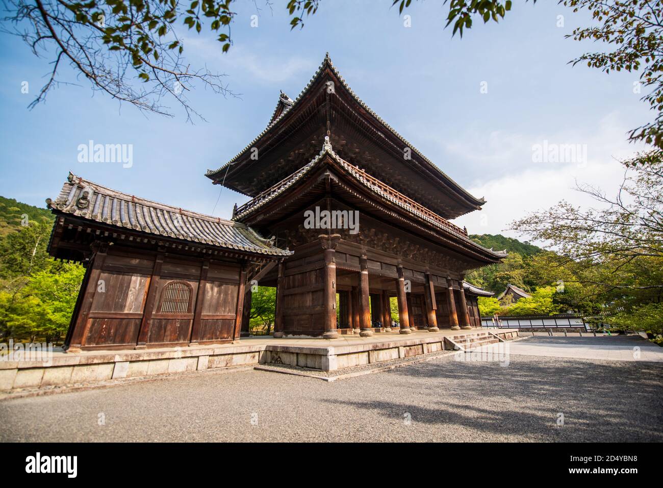 The main gate at Nanzen-ji temple in Kyoto, Japan Stock Photo - Alamy