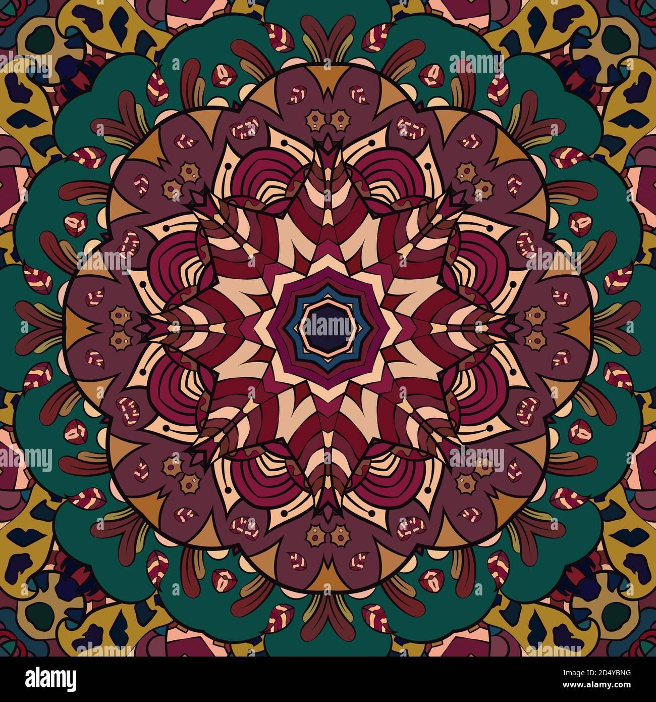 Moroccan carpet detail Stock Vector Images - Alamy