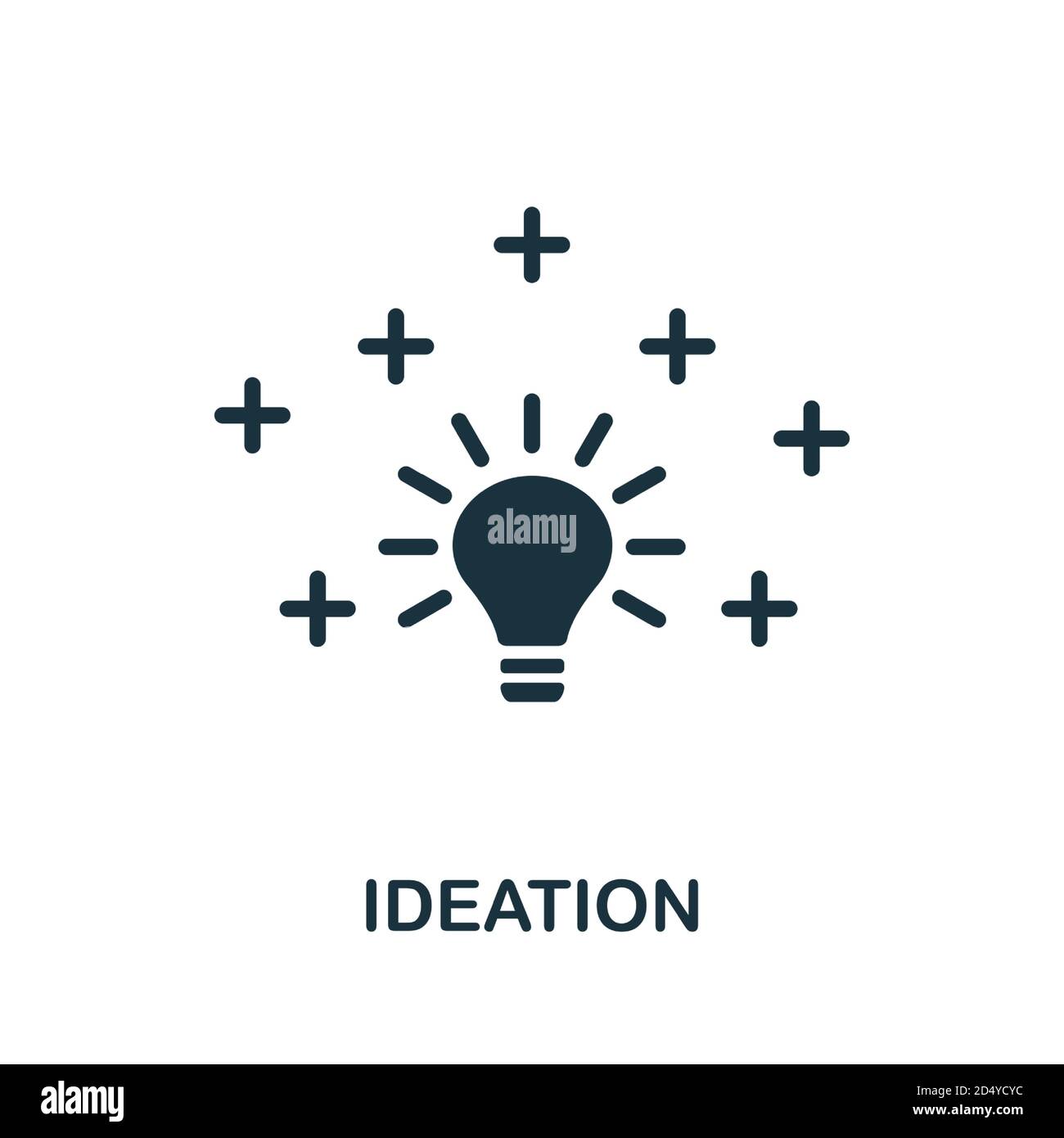 Ideation icon. Simple element from life skills collection. Filled ... Ideation icon. Simple element from life skills collection. Filled ...