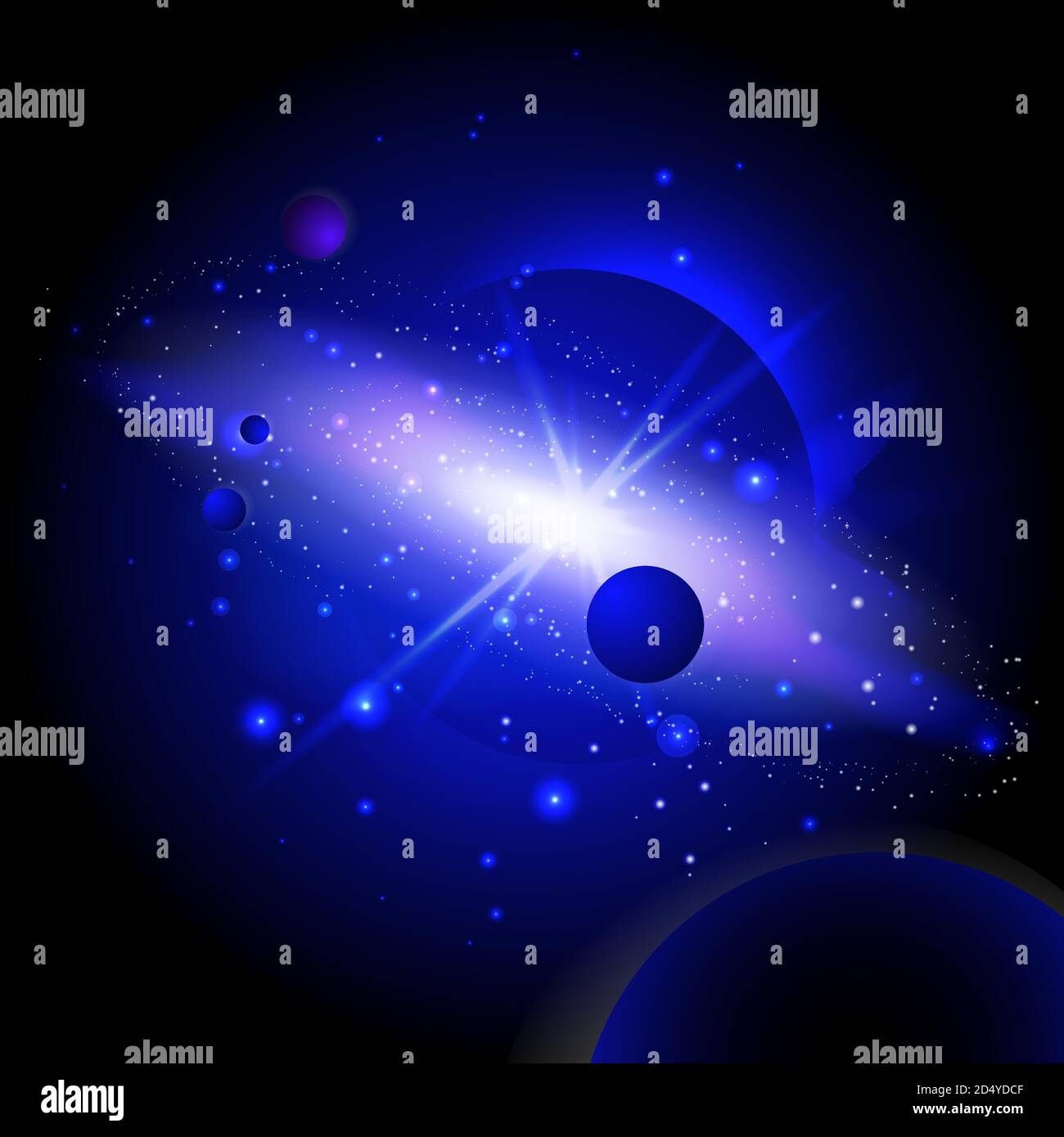 Cosmic constellation Stock Vector Images - Alamy