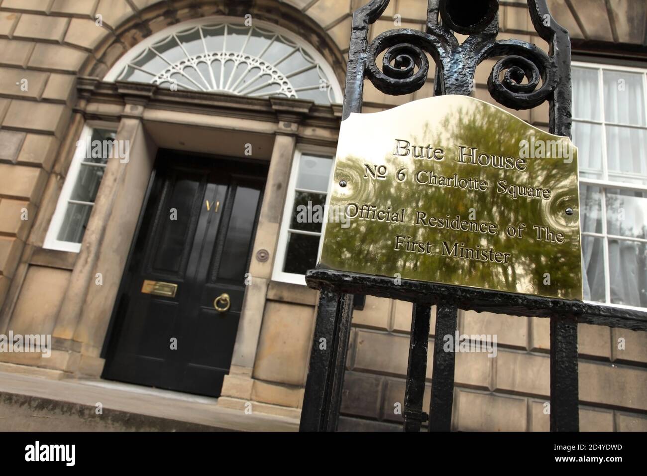 Bute House, 6 Charlotte Square, Edinburgh, Scotland: official residence ...
