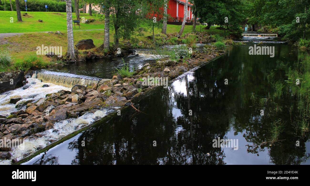 Enonkosken kivisilta, Enonkoski Stock Photo - Alamy