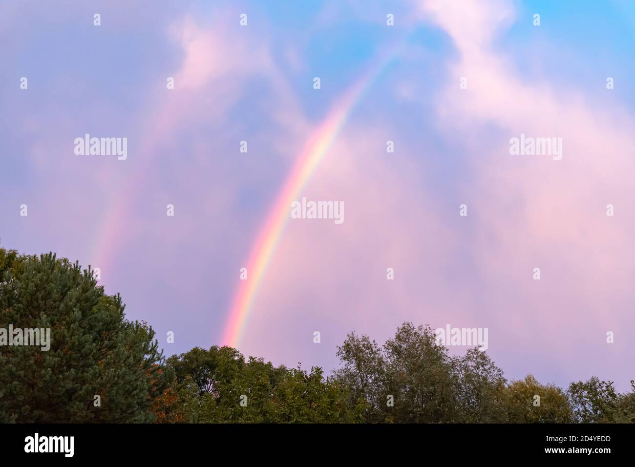 Double Rainbows In The Sky