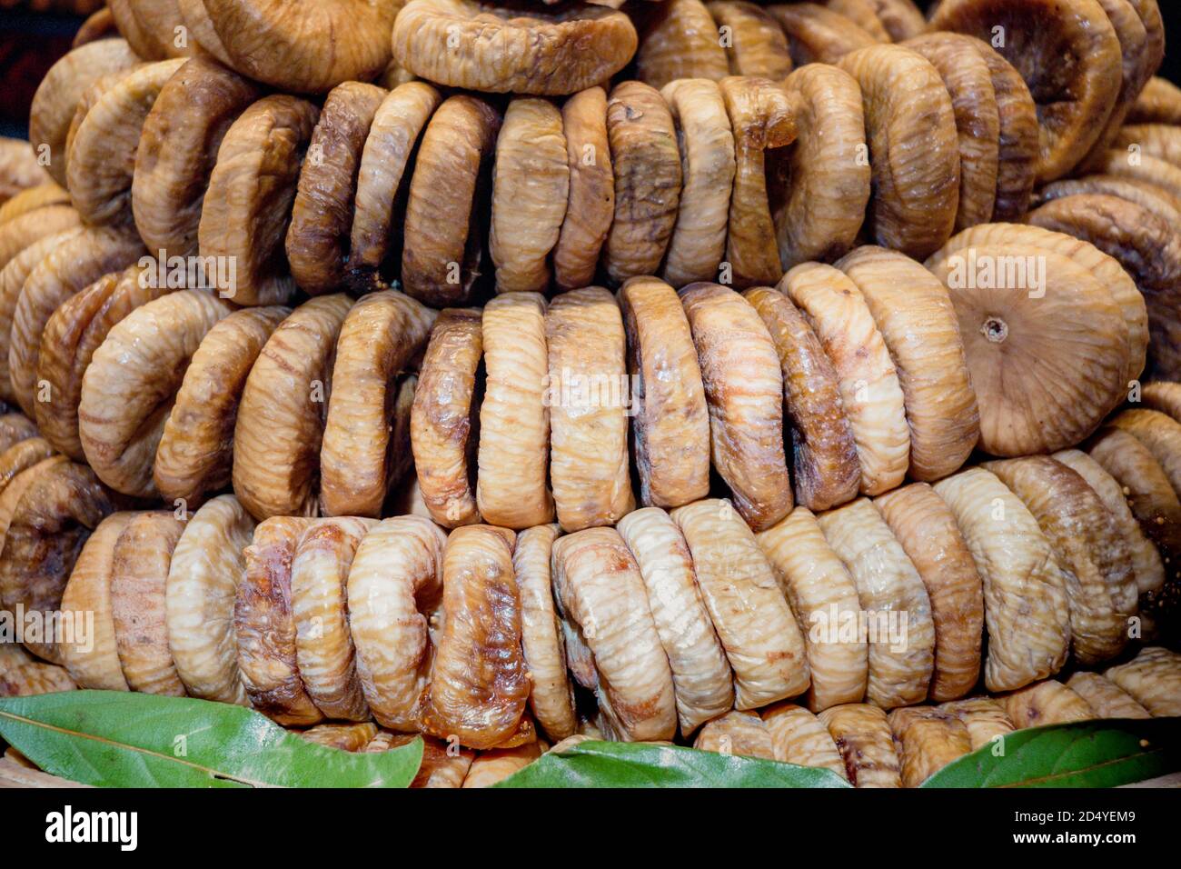 Dry fig fruit in the market in view Stock Photo - Alamy