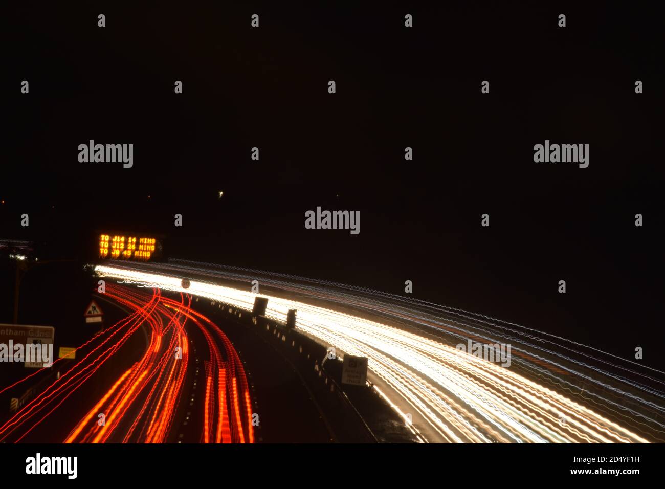 Lorry Motorway Night High Resolution Stock Photography and Images - Alamy