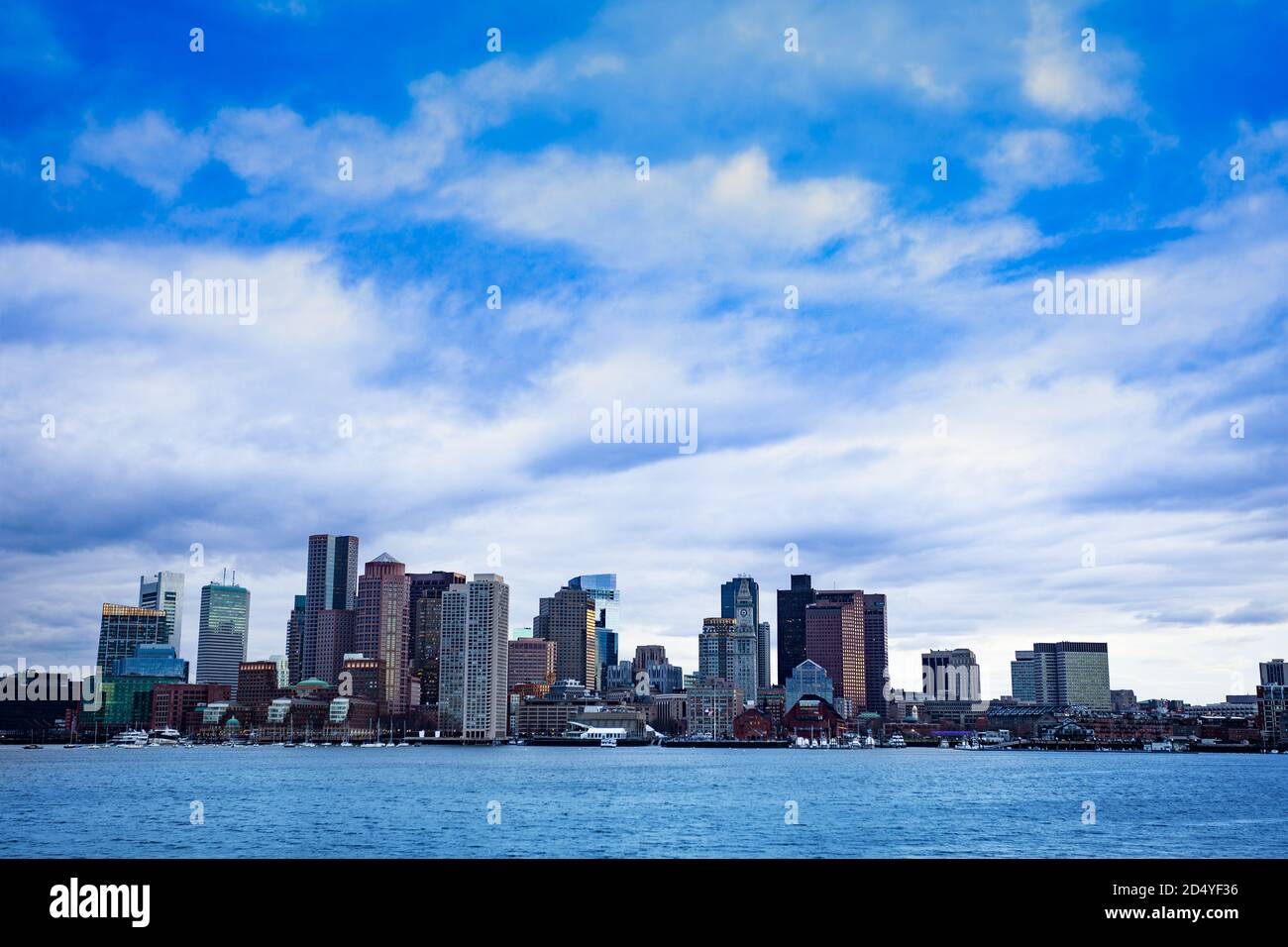 Boston waterfront downtown from hi-res stock photography and images - Alamy