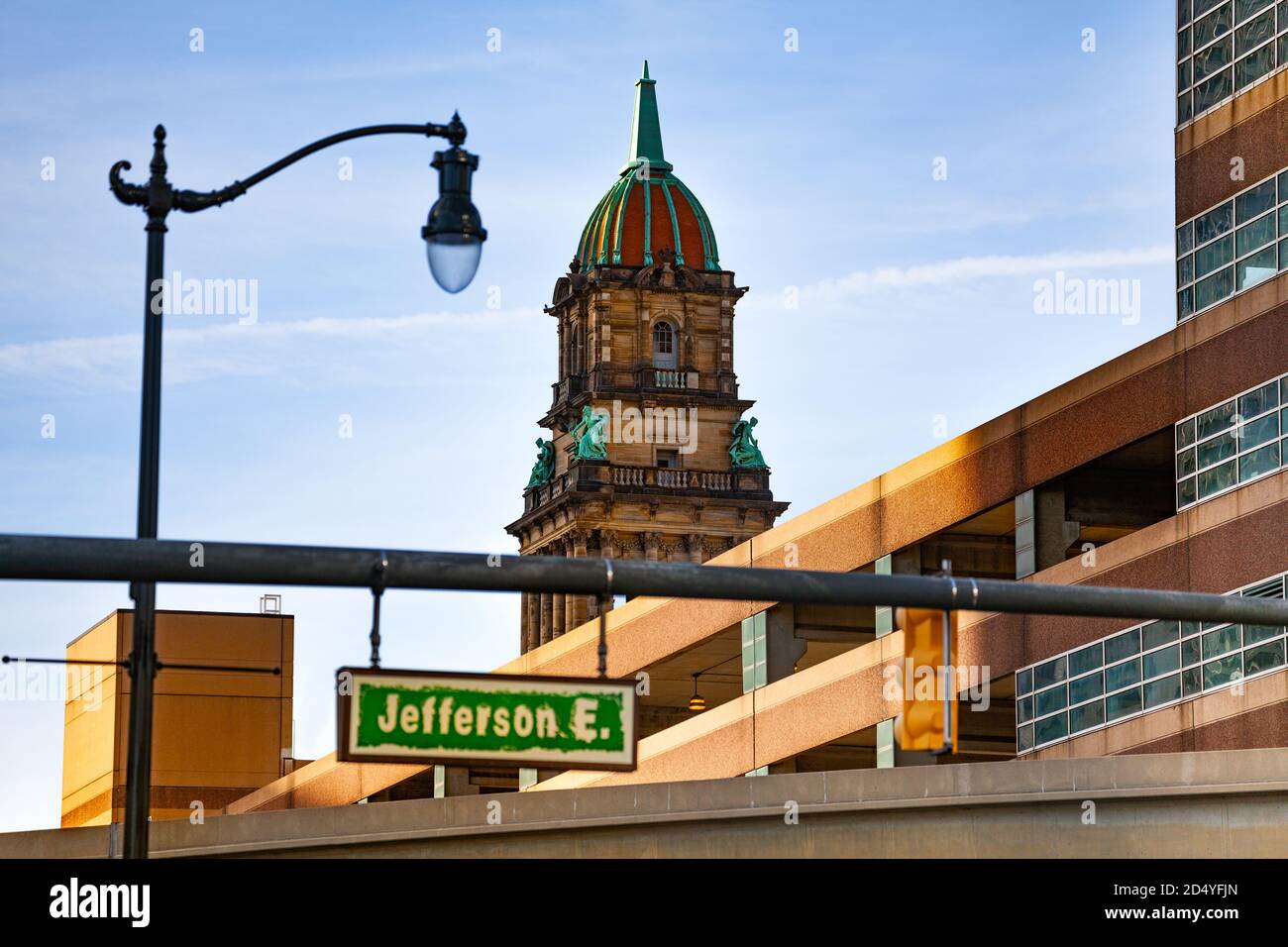 Detroit michigan sign hi-res stock photography and images - Alamy