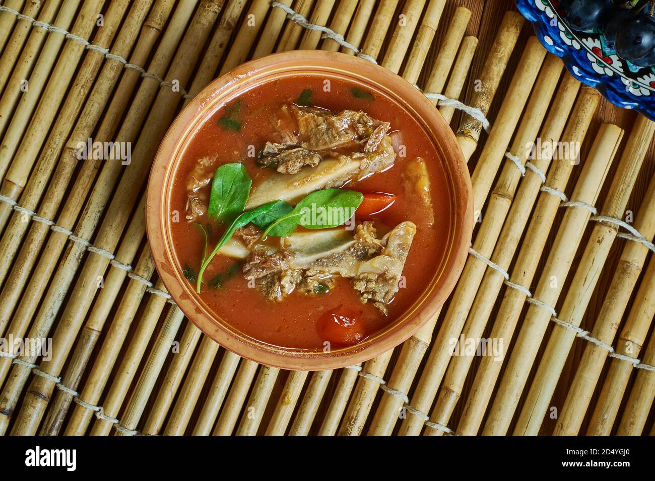 Marathi Tambda Rassa, authentic Kolhapuri non vegetarian red curry dish ...