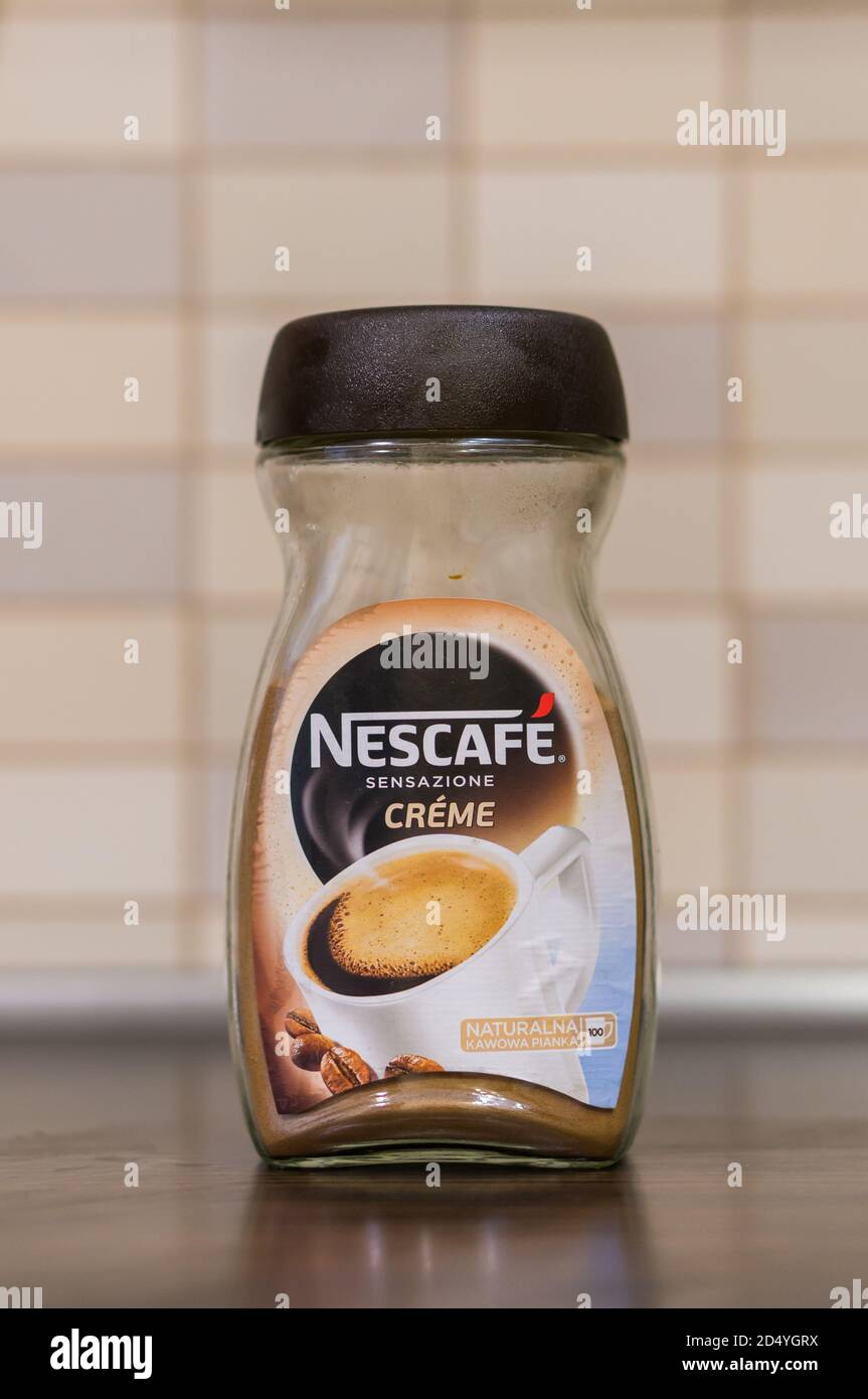 Nescafe glass container hi-res stock photography and images - Alamy