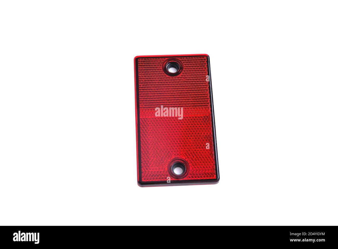 reflector of red color for designation of car trailers and dimensions ...