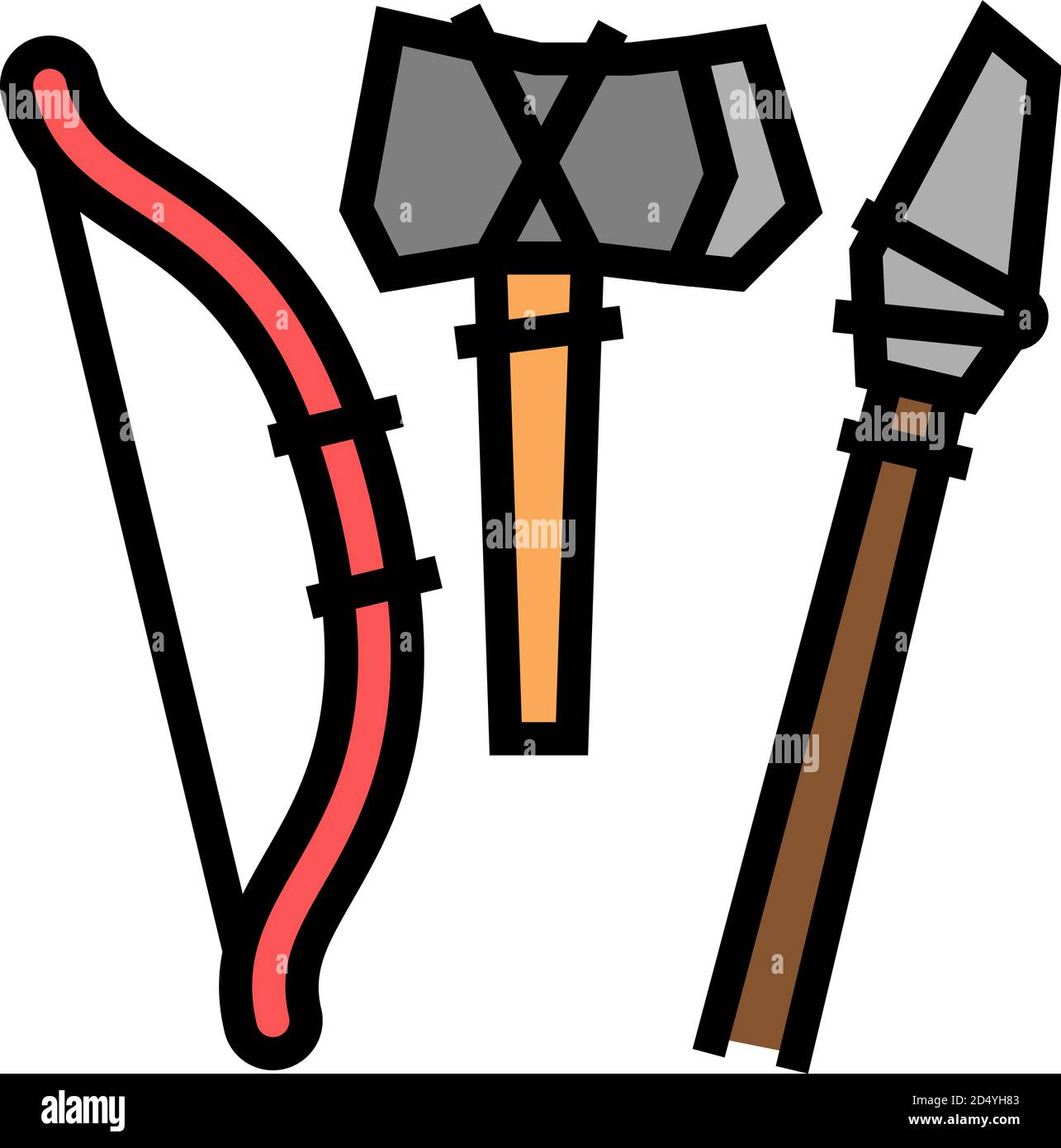 rock painting color icon vector illustration Stock Vector Image & Art ...