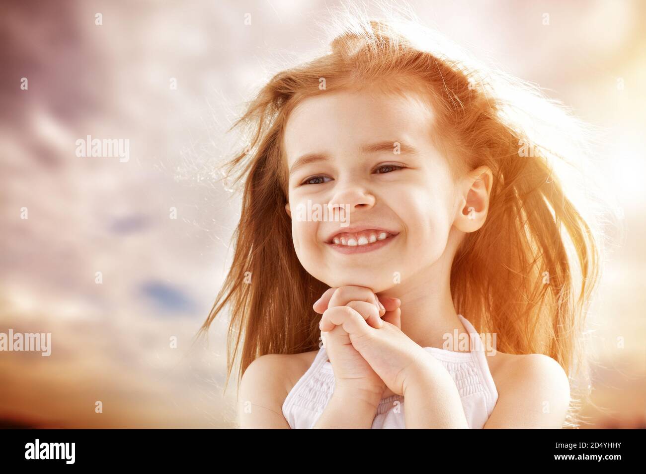 Child enjoying life hi-res stock photography and images - Alamy