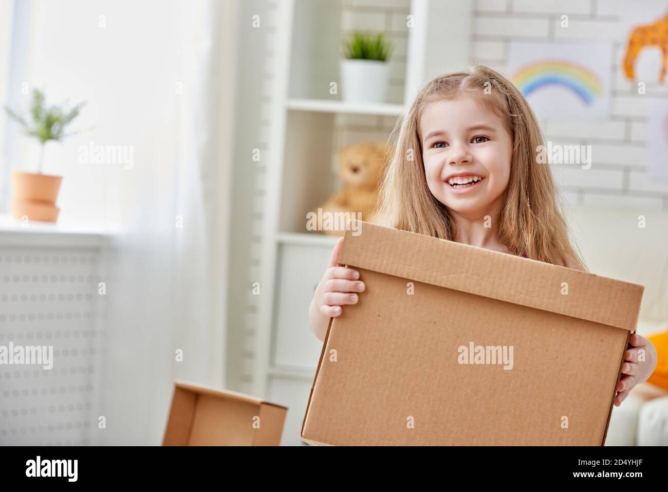 the move to a new home Stock Photo - Alamy
