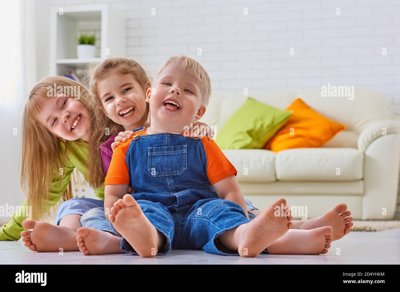 happy friends having fun together Stock Photo - Alamy