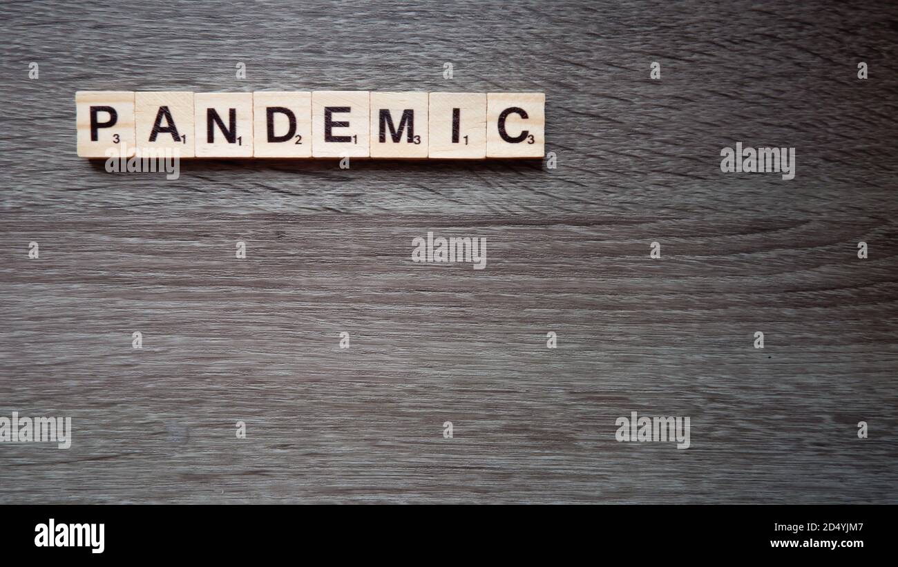 Pandemic word hi-res stock photography and images - Alamy