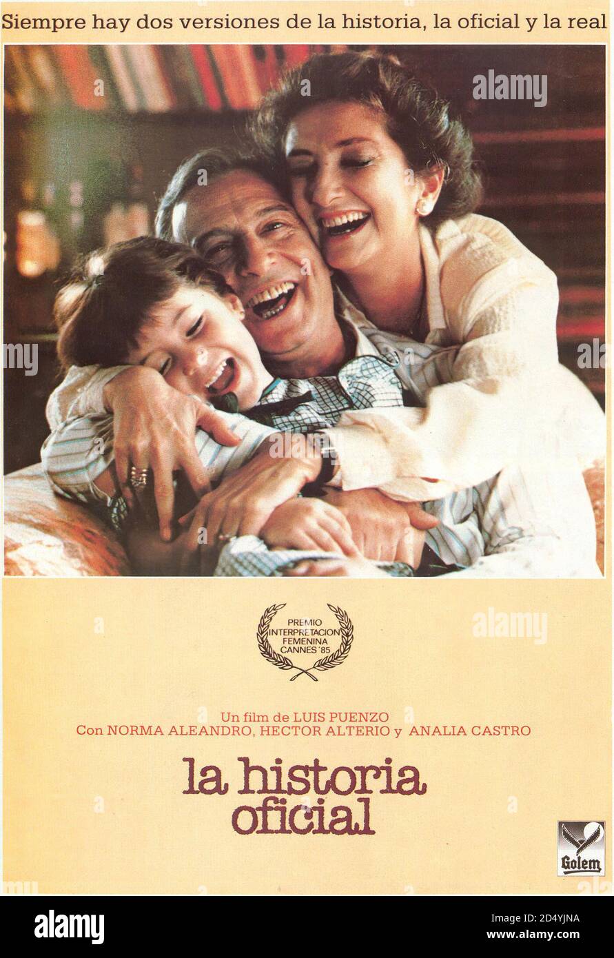 THE OFFICIAL STORY (1985) -Original title: LA HISTORIA OFICIAL ...