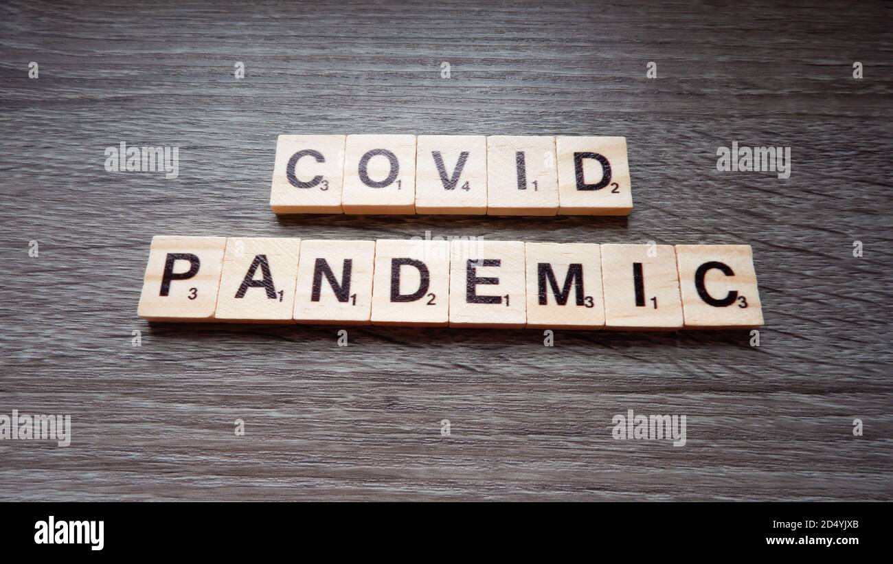 Pandemic word hi-res stock photography and images - Alamy