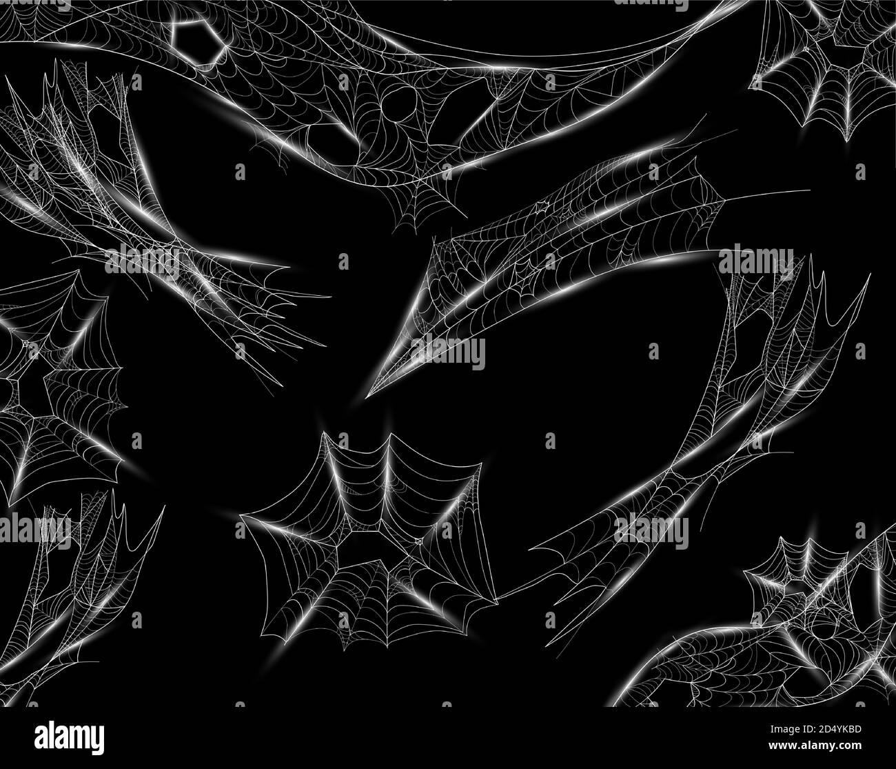 Realistic Spider Web Drawings