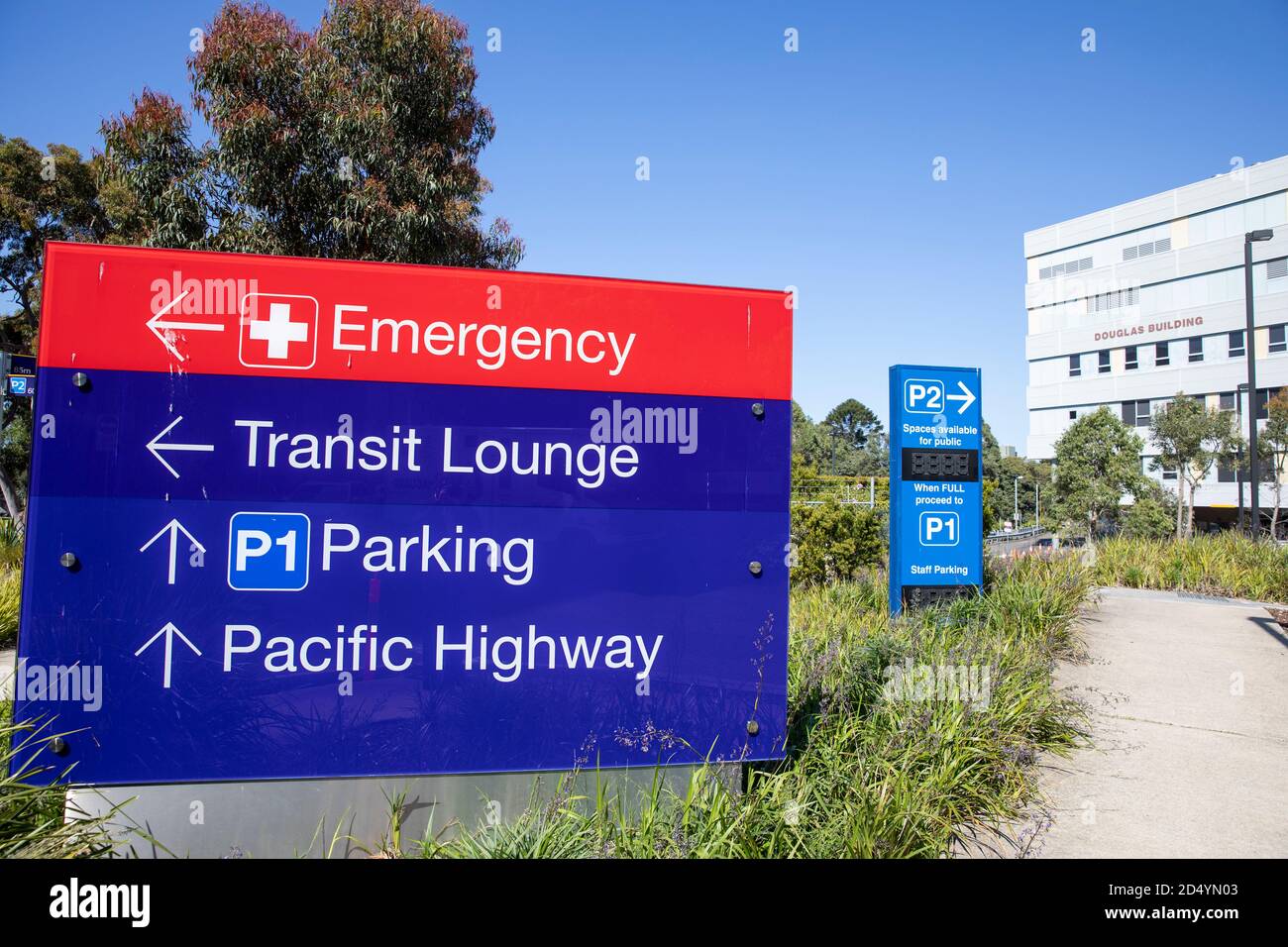 Royal North Shore Sydney hospital and hospital signage and signs,Sydney ...