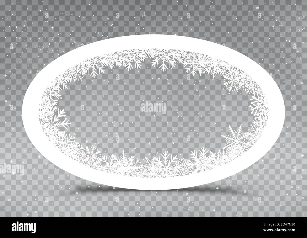Ice oval Stock Vector Images - Alamy