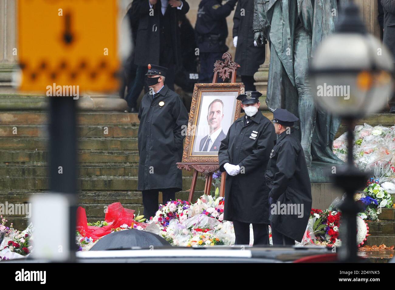 Filming of The Batman taking place outside St George's Hall in ...