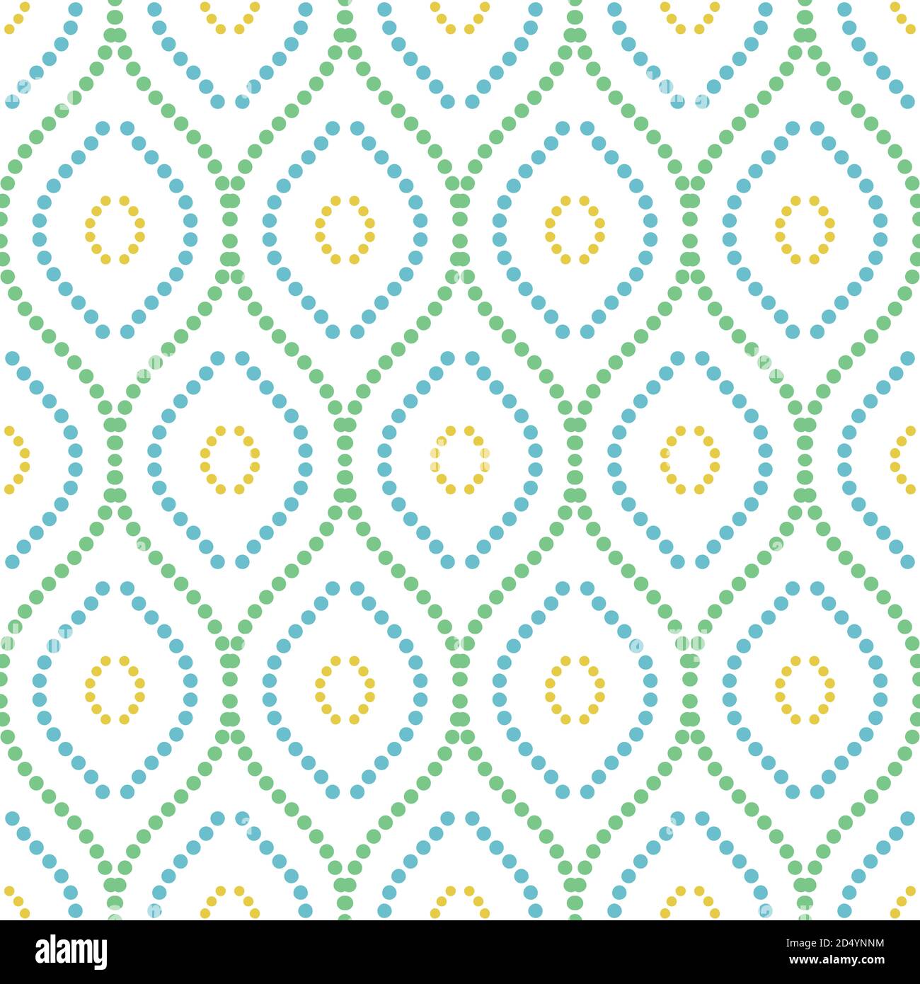 Geometric dotted golden pattern Cut Out Stock Images & Pictures - Alamy