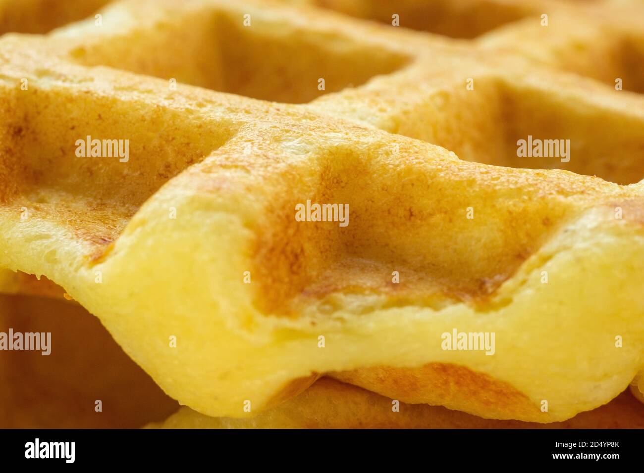 surface texture of waffles, homemade cakes. Food backdrop.Waffles ...
