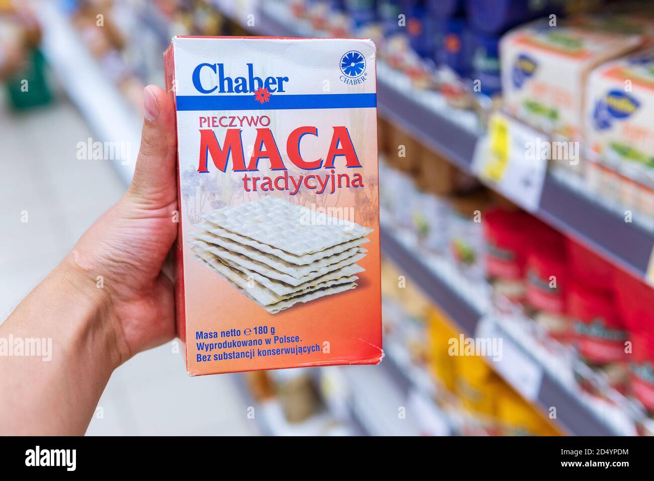 Tyumen, Russia-August 01, 2020: maca tradycyjna Maca is a traditional ...