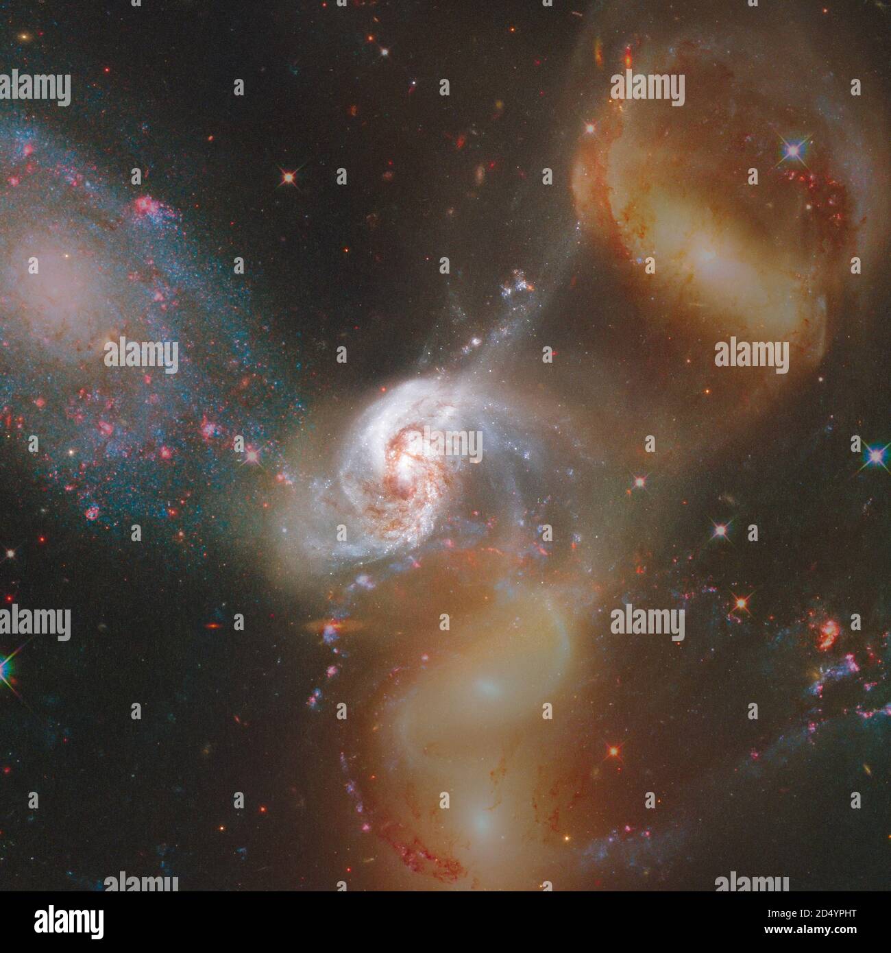 Spiral galaxy. Deep cosmos. Outer space. Elements of this image ...