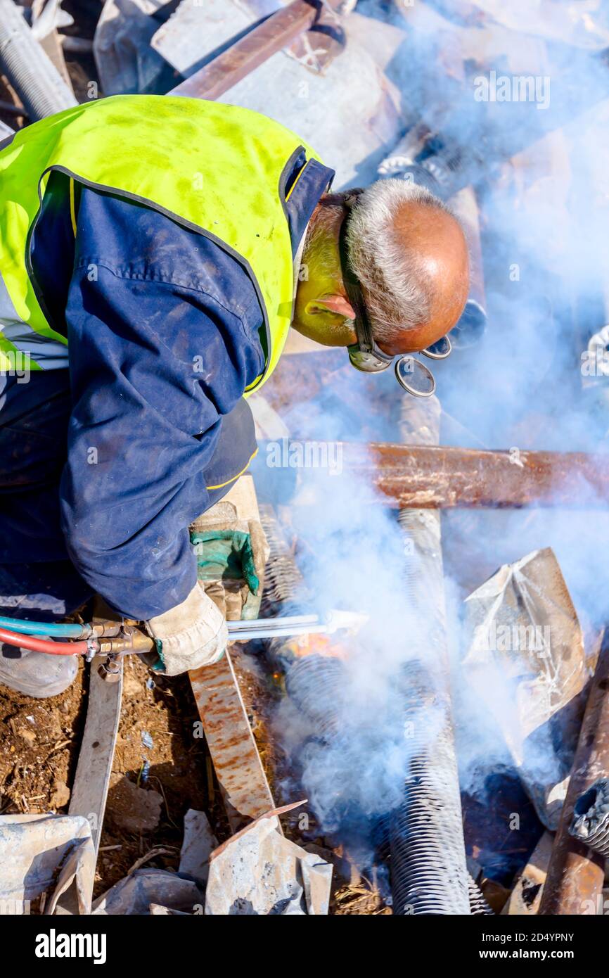 Burner scrap hi-res stock photography and images - Alamy