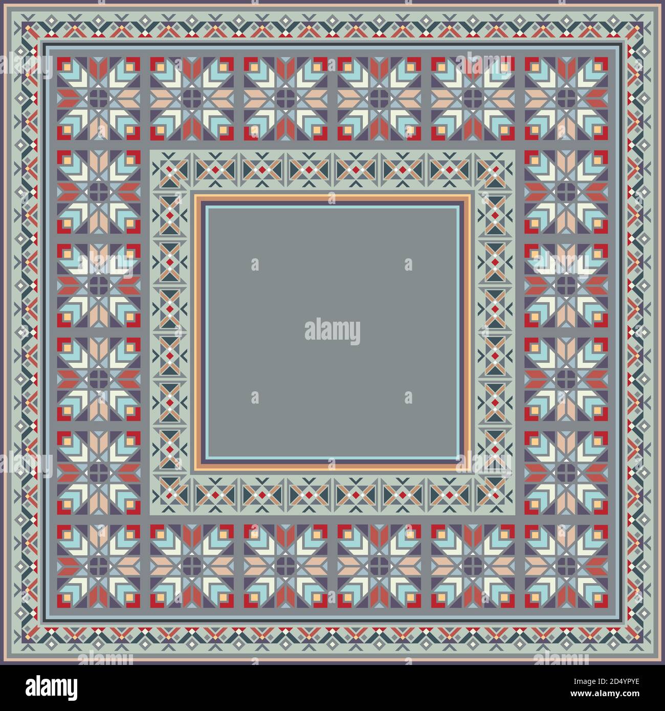 Persian rug Stock Vector Images - Alamy