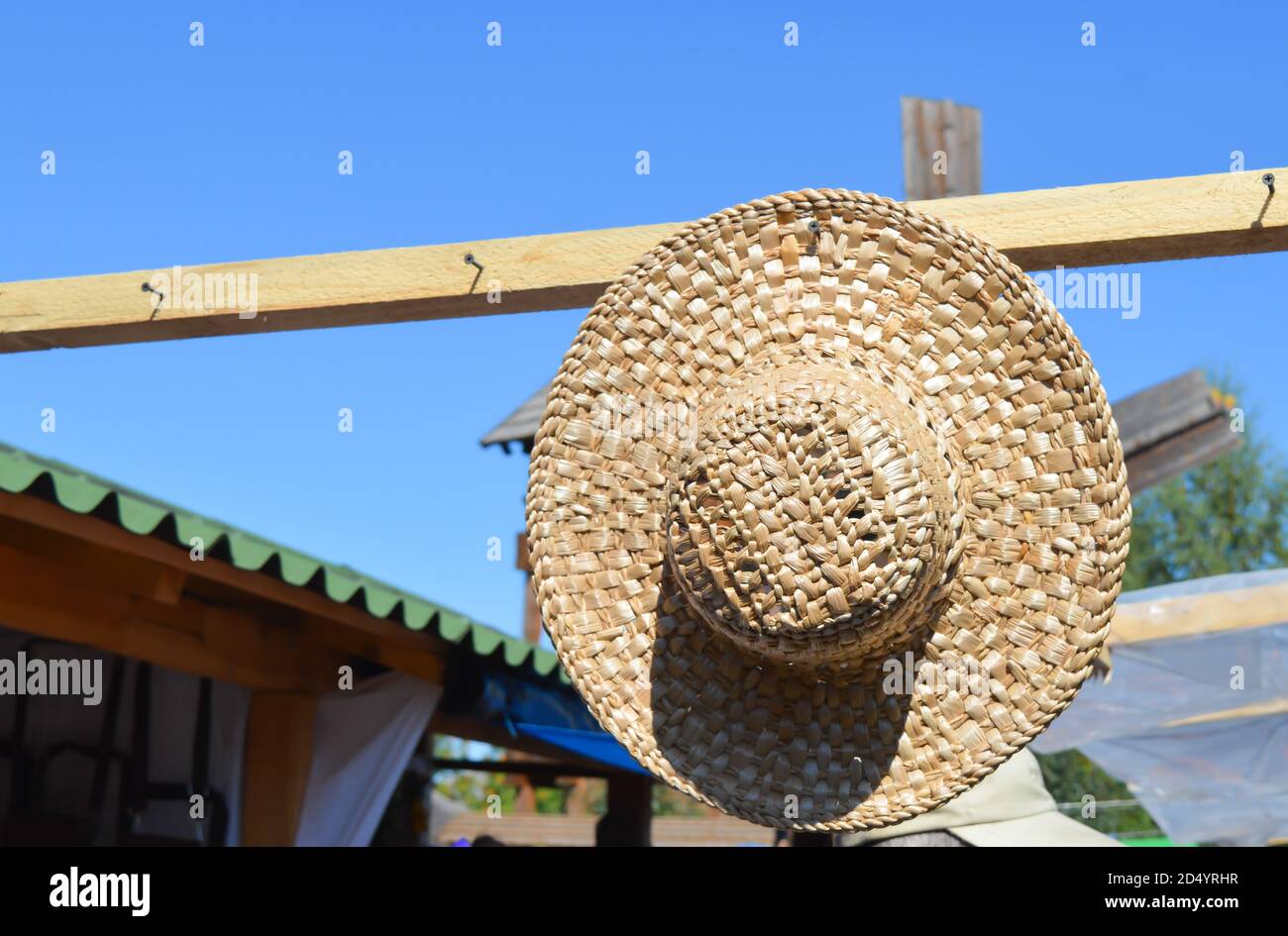 Hats On A Hanger High Resolution Stock Photography and Images - Alamy