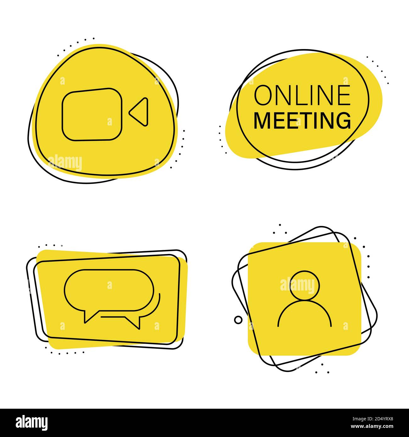 Conferences Stock Vector Images - Alamy