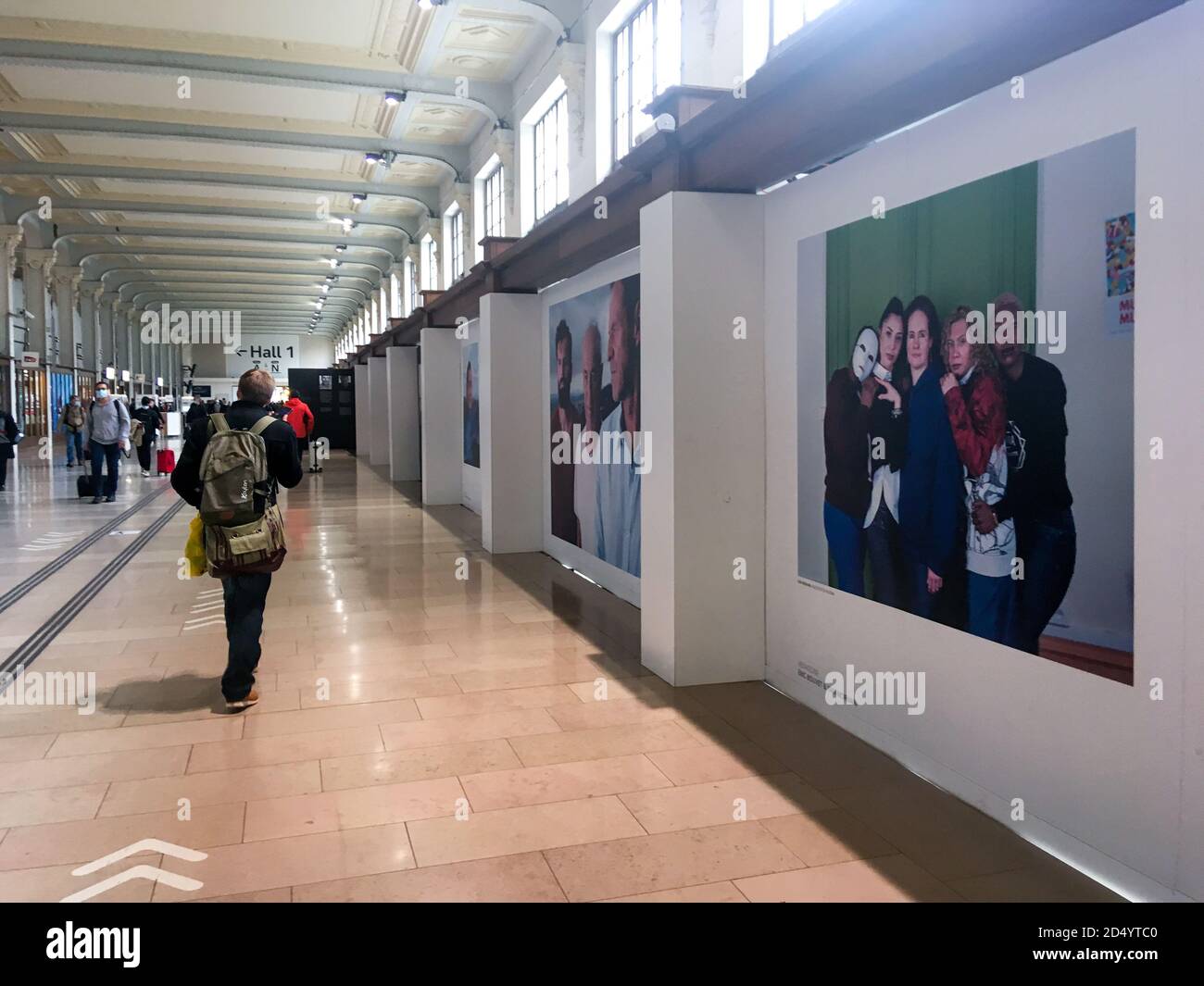 Yann Morvan and Eric Bouvet photo exhibition, Lyons Railway Station ...