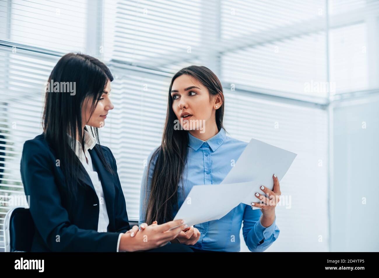 Two employees business corporation hi-res stock photography and images ...