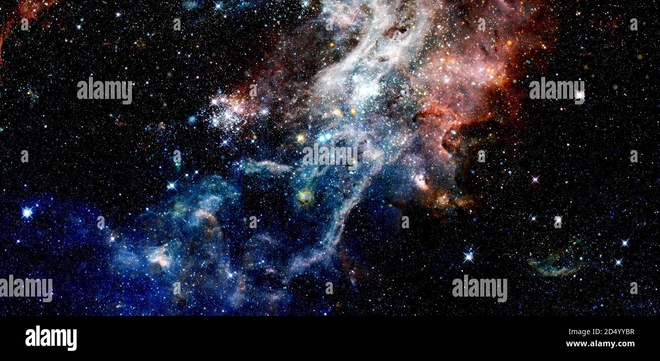 Abstract space background. Elements of this image furnished by NASA ...