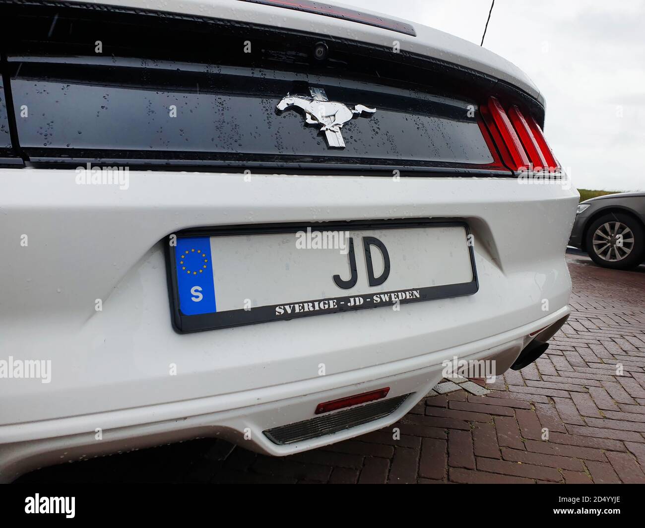 license plate JD, Sweden Stock Photo - Alamy